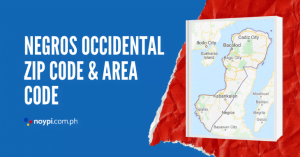 Negros Occidental Zip Code and Area Code • Noypi.com.ph